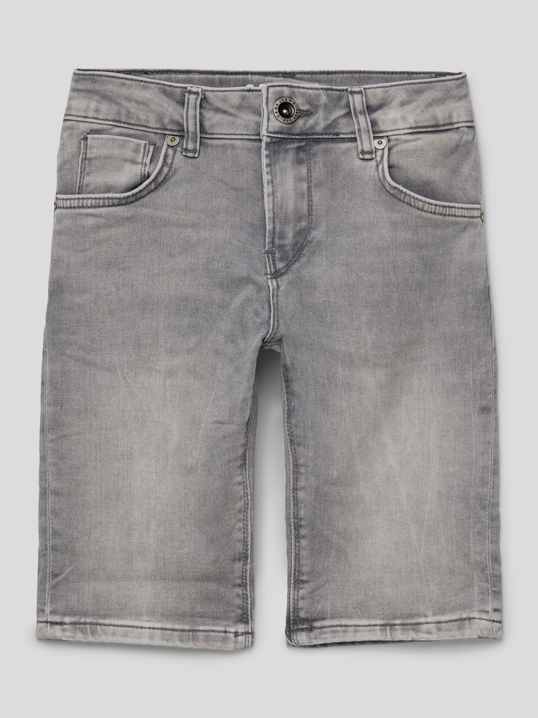 CARS JEANS Korte jeans in 5-pocketmodel, model 'Florida' in middengrijs ...