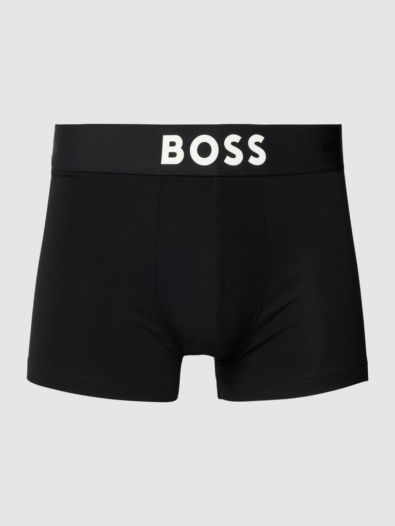 BOSS Trunks mit Label-Print (black) online kaufen