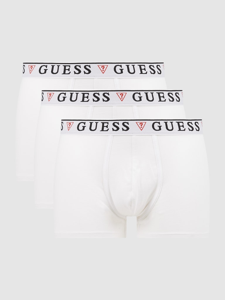 Guess Trunks mit elastischem Logo-Bund im 3er-Pack (weiss) online kaufen