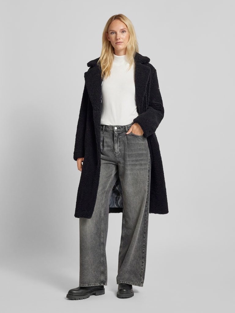 Frieda & Freddies Lange jas in dubbele-laagjeslook, model 'GINE' in ...