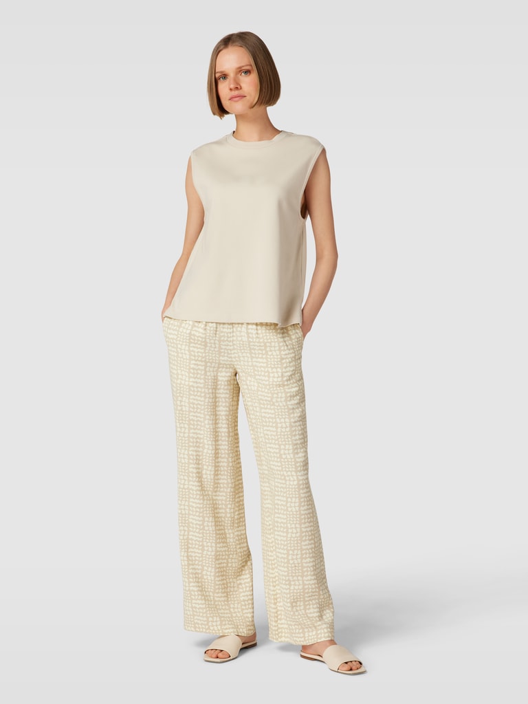 Minimum Broek met all-over motief, model 'GADAT' in beige online kopen ...