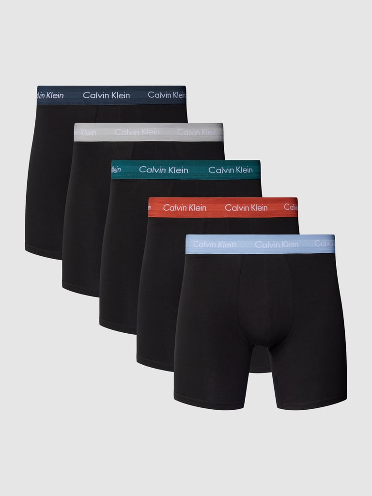 Calvin Klein Underwear Trunks aus Baumwoll-Mix im 5er-Pack (black ...