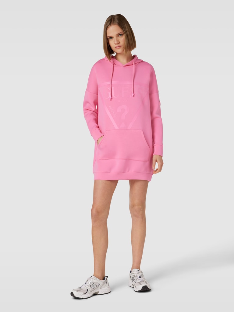Guess Activewear Sweatkleid mit Label-Detail Modell 'ALISA' (pink ...