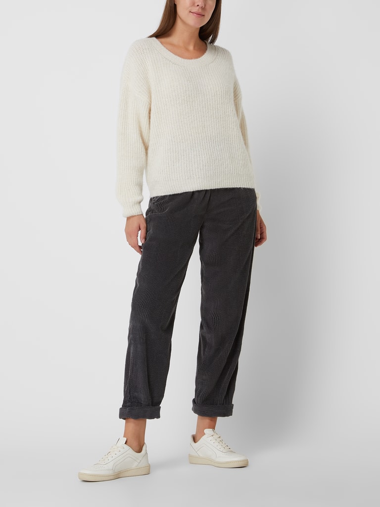 American Vintage Schlupfhose aus Cord Modell 'Padow' (anthrazit) online kaufen