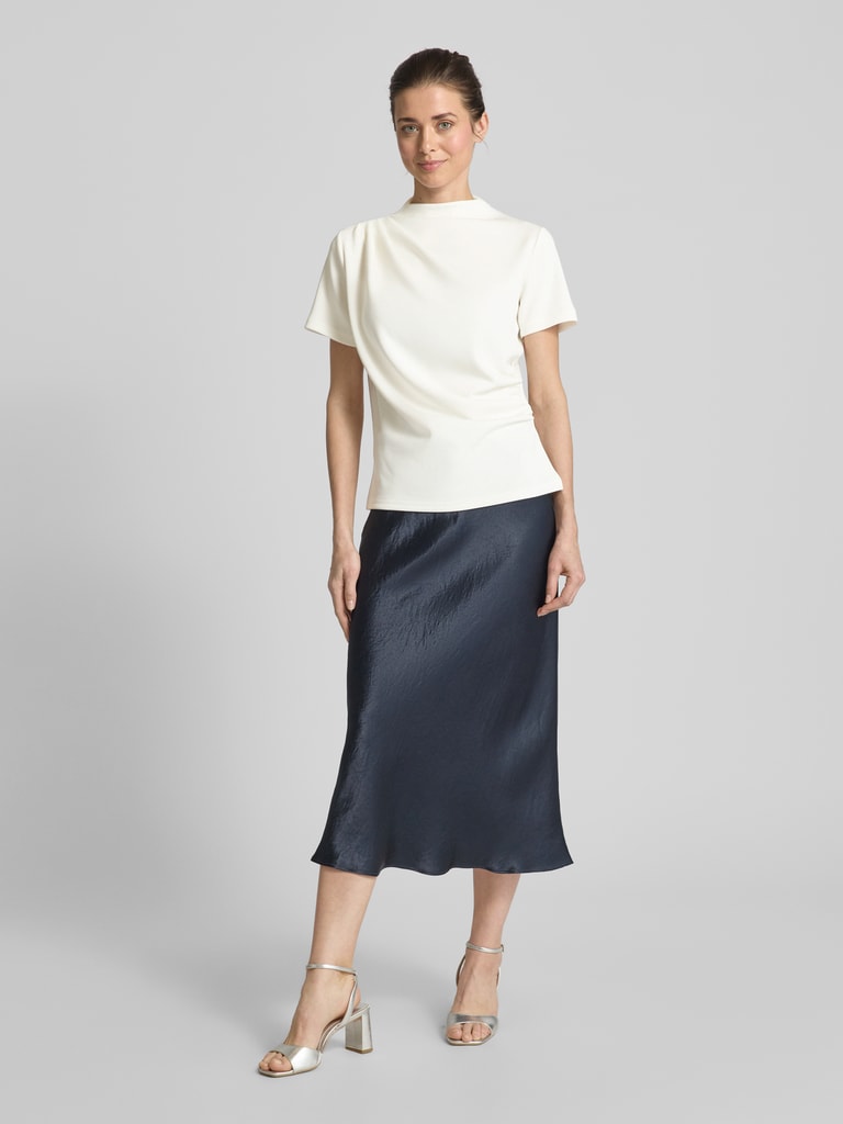 My Essential Wardrobe T-shirt met plooien, model 'Helle' in wit online ...