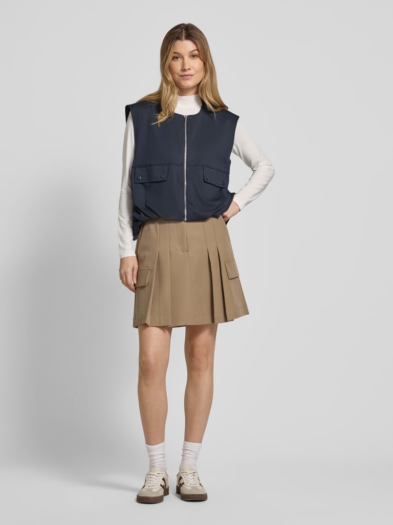 ICHI Weste mit Pattentaschen Modell 'KATE' (marine) online kaufen