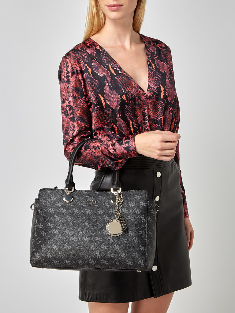 Guess Handtas met logomotief in online kopen | P&C