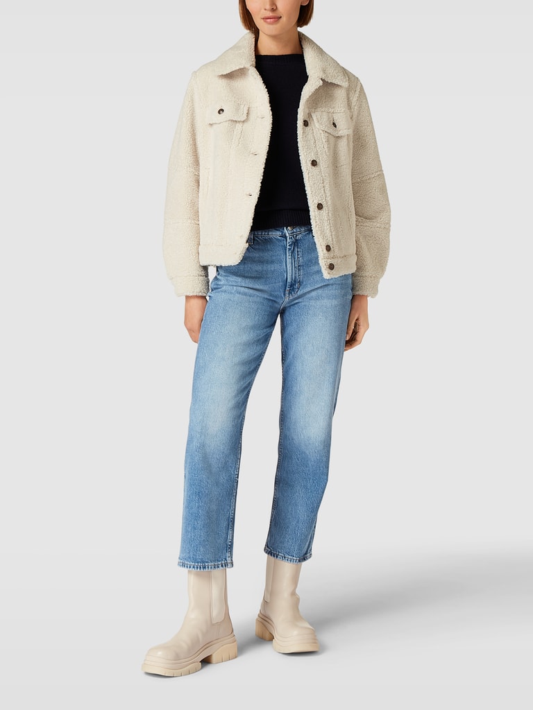 s.Oliver RED LABEL Jeans mit Label-Patch Modell 'KAROLINE' (blau ...