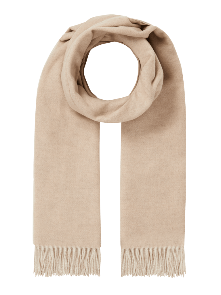 Fraas Schal mit Fransen (beige melange) online kaufen