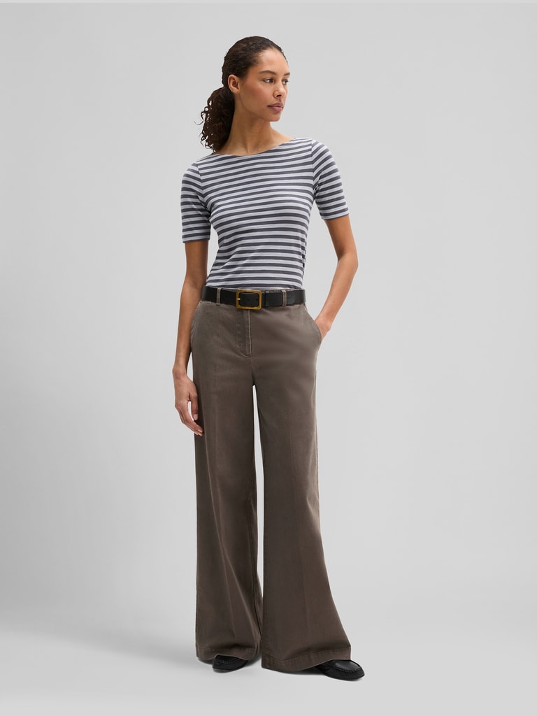 Marc O'Polo Slim Fit T-Shirt aus reiner Baumwolle (mittelgrau) online ...
