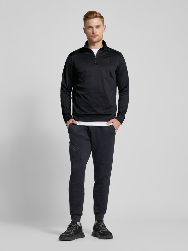 Under Armour Troyer mit Label-Print (black) online kaufen