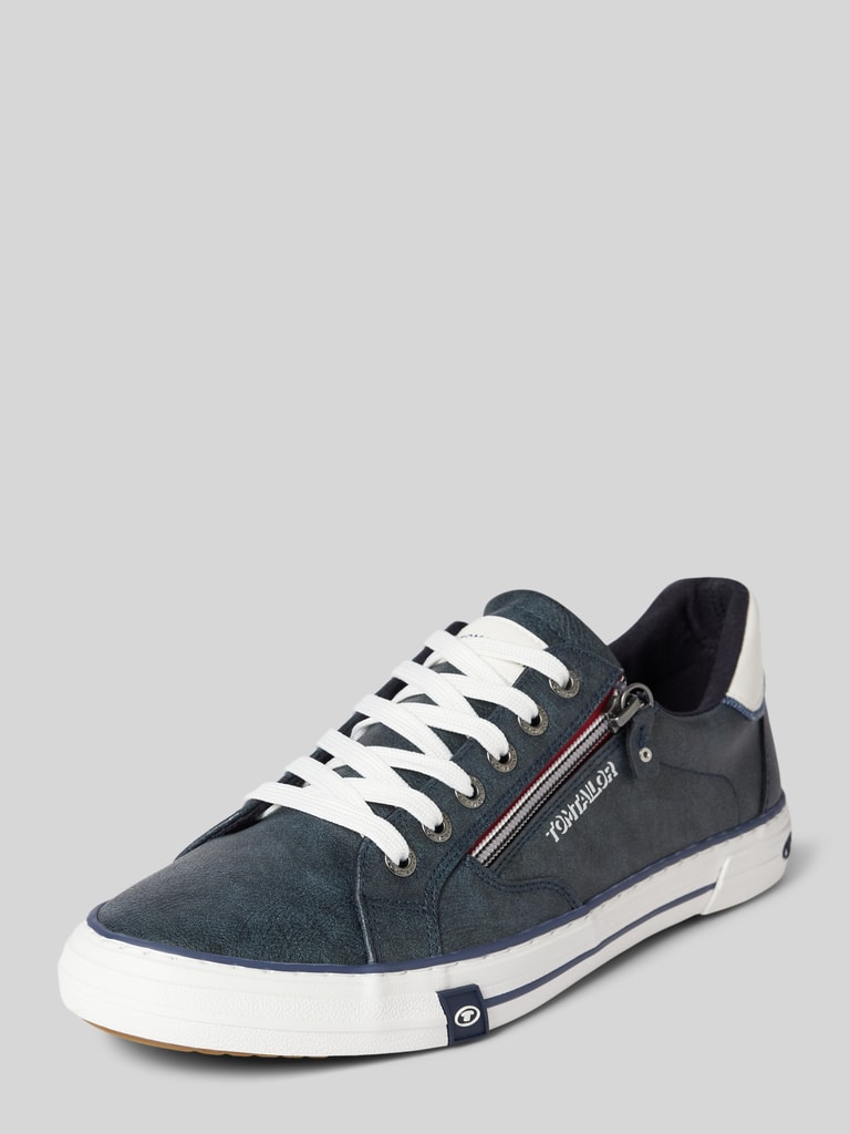 Tom Tailor Sneakers met ritssluiting in marineblauw online kopen | P&C