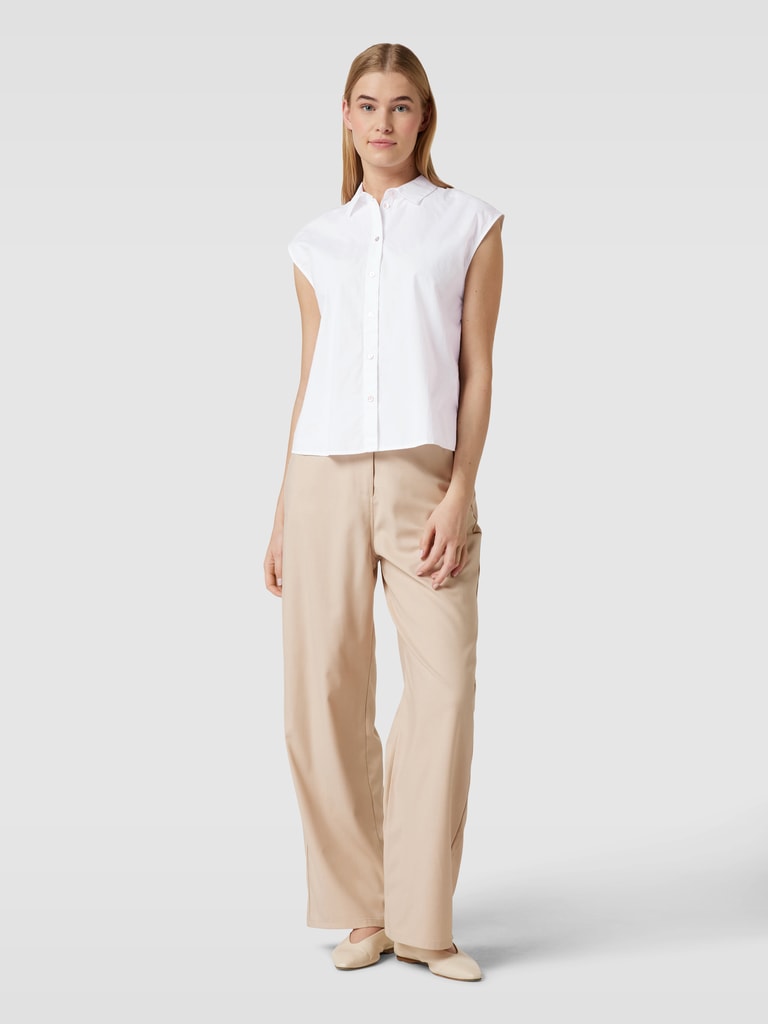 Jake*s Casual Blusentop mit Knopfleiste (weiss) online kaufen