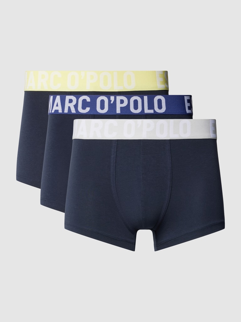 Marc O'Polo Trunks mit Label-Bund Modell 'ESSENTIALS' im 3er-Pack ...