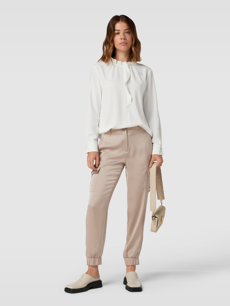 Marc Cain Bluse mit Volants (offwhite) online kaufen