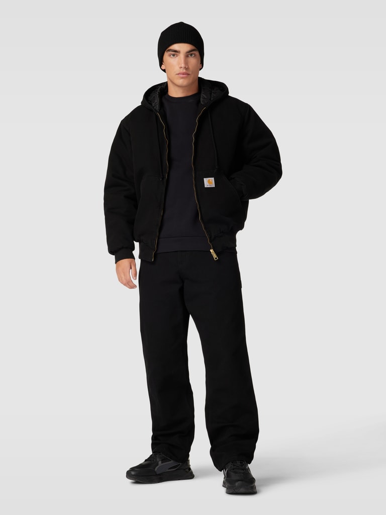 Carhartt Work In Progress Jacke mit Label-Patch Modell 'ACTIVE' (black ...
