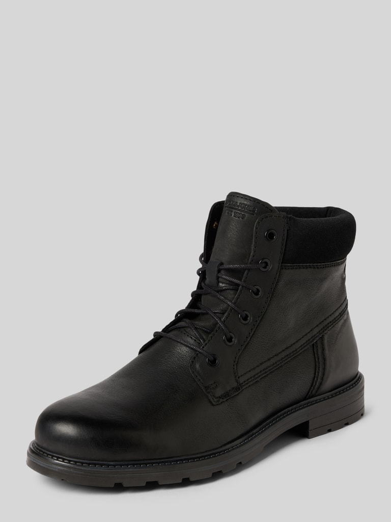Jack & Jones Schnürstiefel mit Logo-Prägung Modell 'CRANFIELD' (black ...