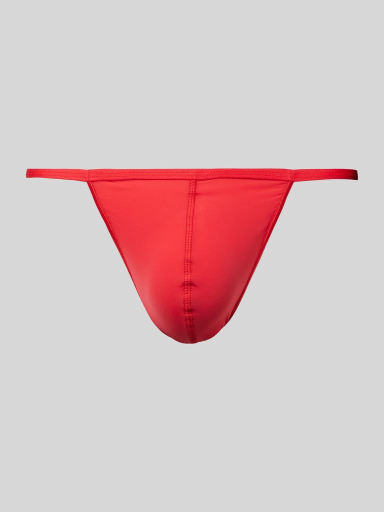 HOM String im unifarbenen Design Modell 'Plumes' (rot) online kaufen