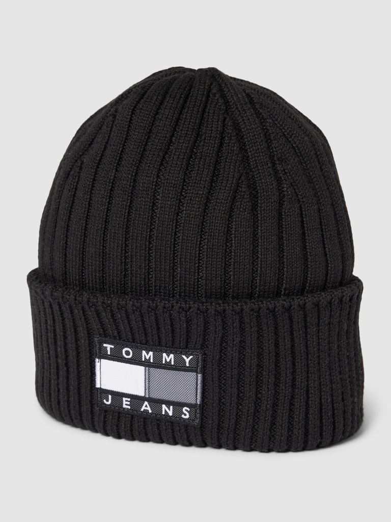 Tommy Jeans Beanie mit Label-Patch Modell 'HERITAGE ARCHIVE' (black ...