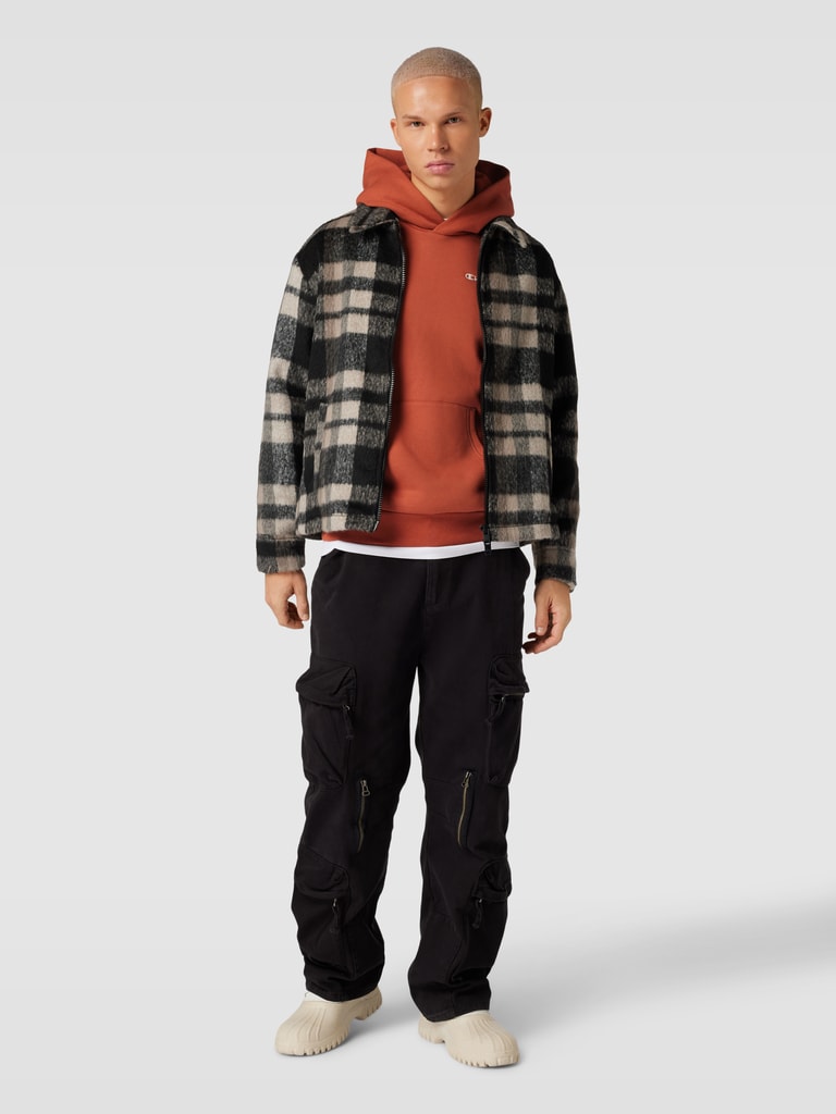 CHAMPION Oversized Hoodie mit Label-Detail (rostrot) online kaufen