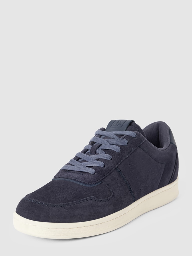 Marc O'Polo Sneakers met vetersluiting in marineblauw online kopen | P&C