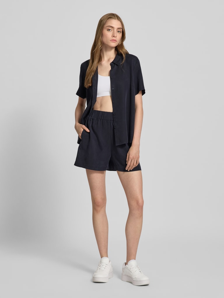 Marc O'Polo Denim Regular Fit Hemdbluse mit 1/2-Arm (marine) online kaufen