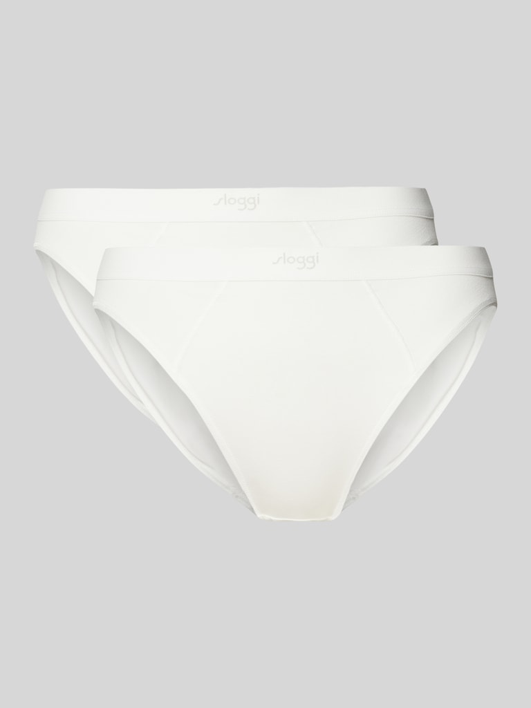 Sloggi Slip mit Label-Print im 2er-Pack Modell 'Ease' (offwhite) online ...