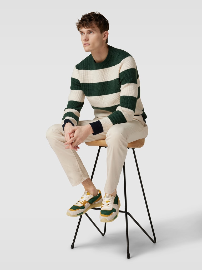 Clarks Sneaker mit Kontrast-Details Modell 'TORRUN' (beige) online kaufen