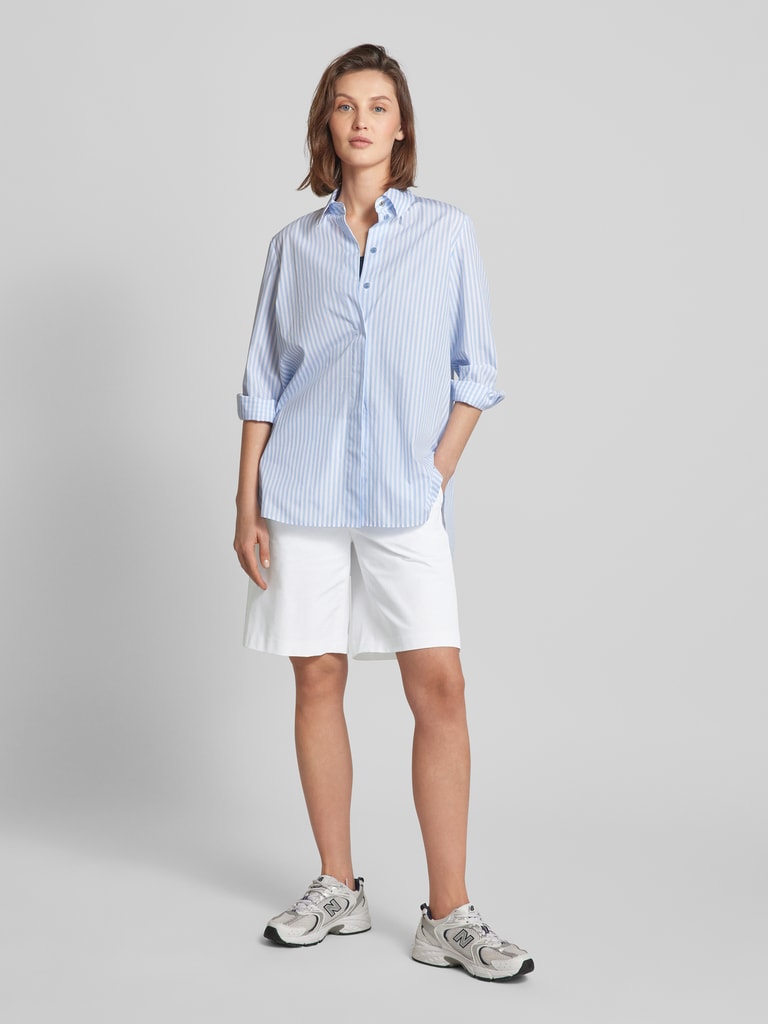 Raffaello Rossi Korte broek in effen design, model 'Iska' in wit online ...