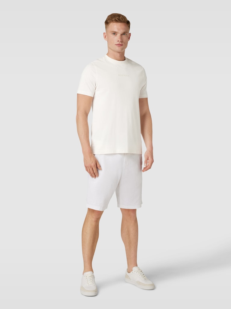 Tommy Hilfiger T-Shirt mit Label-Print (offwhite) online kaufen