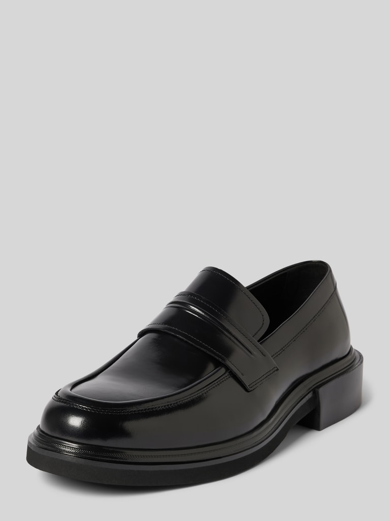 CK Calvin Klein Penny-Loafer aus echtem Leder (black) online kaufen