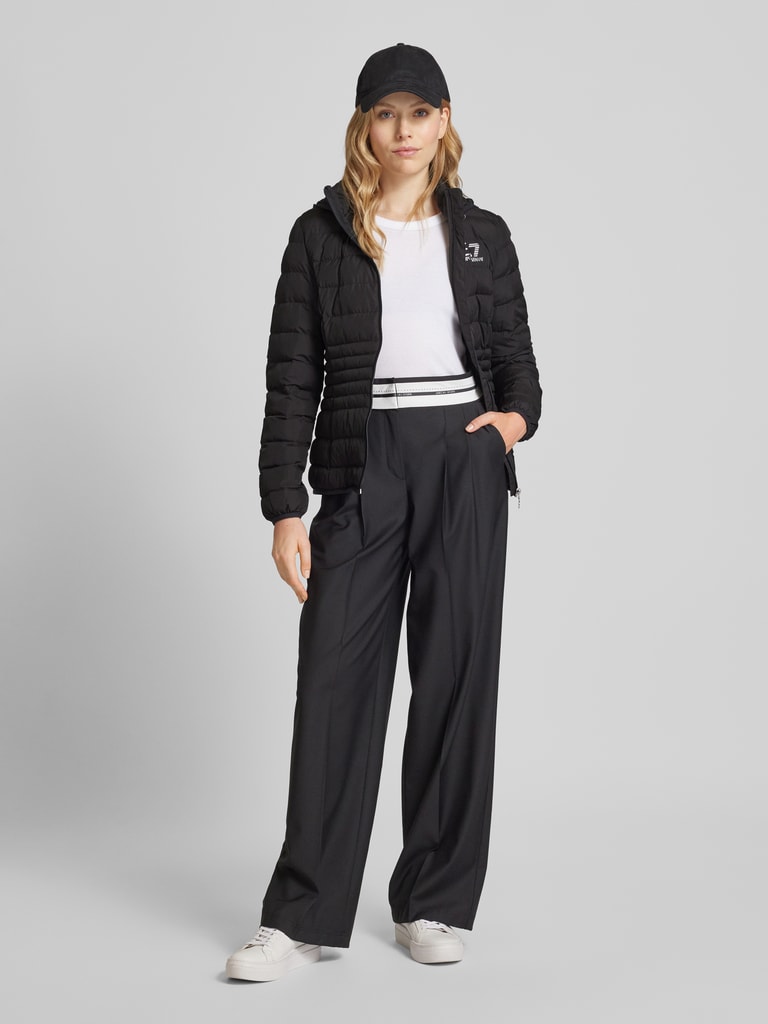 EA7 Emporio Armani Steppjacke mit Label-Print Modell 'GIUBBOTTO' (black ...