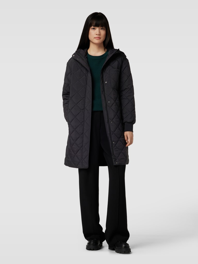 Jake*s Collection Steppmantel mit Kapuze (black) online kaufen