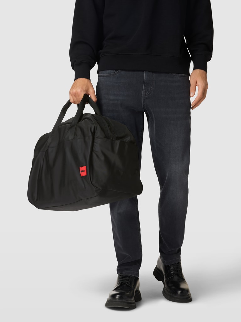 Kup online HUGO Torba weekendowa z detalem z logo model ‘Ethon’ (czarny)