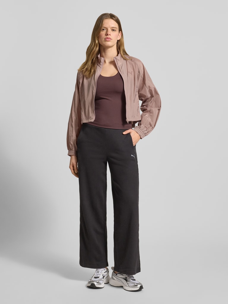 PUMA Slim Fit Top mit integriertem Bustier (dunkelbraun) online kaufen