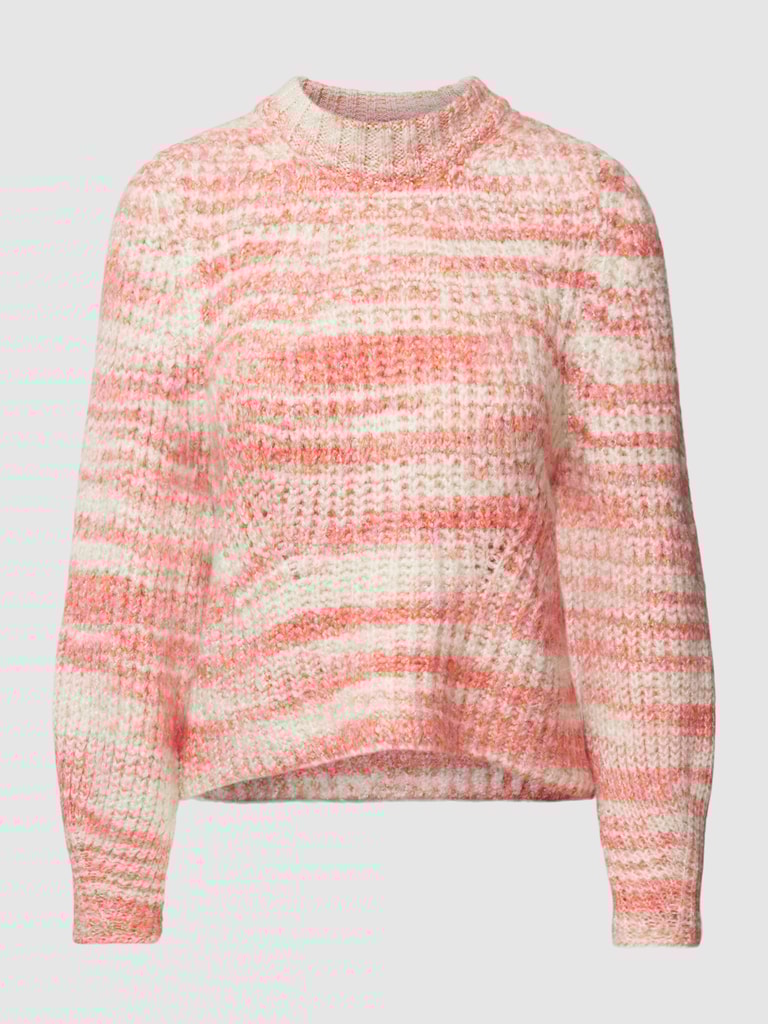 Only Strickpullover in Two-Tone-Machart Modell 'CARMA' (pink) online kaufen