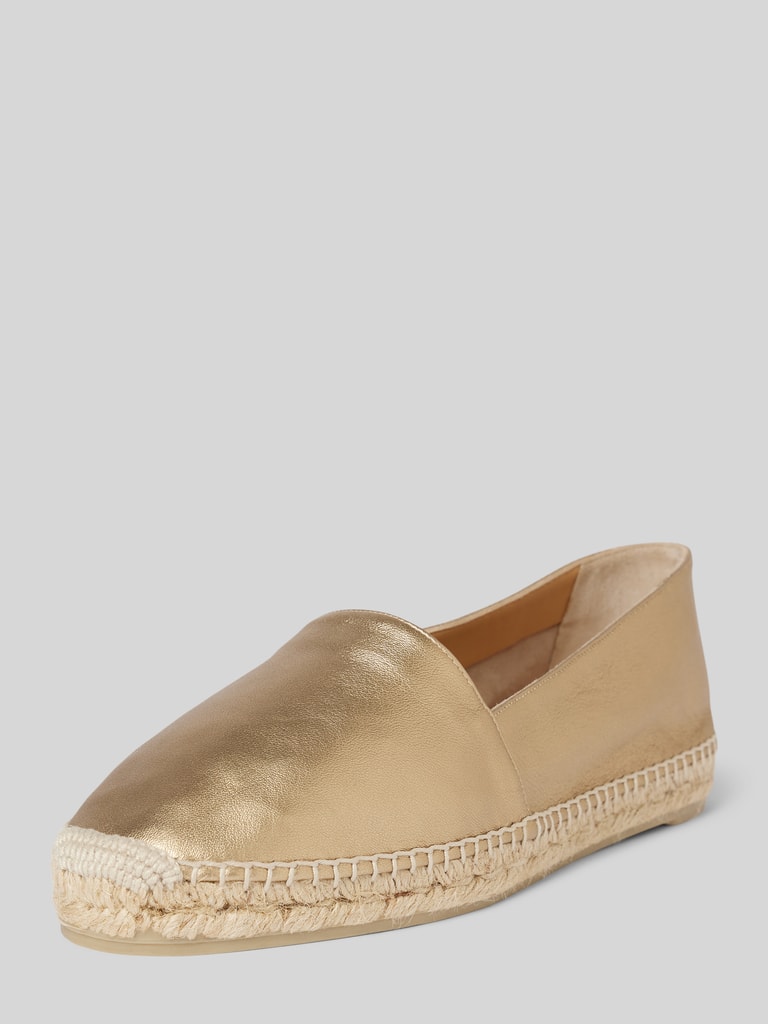 Castañer Espadrilles aus echtem Leder Modell 'KENDA' (gold) online kaufen