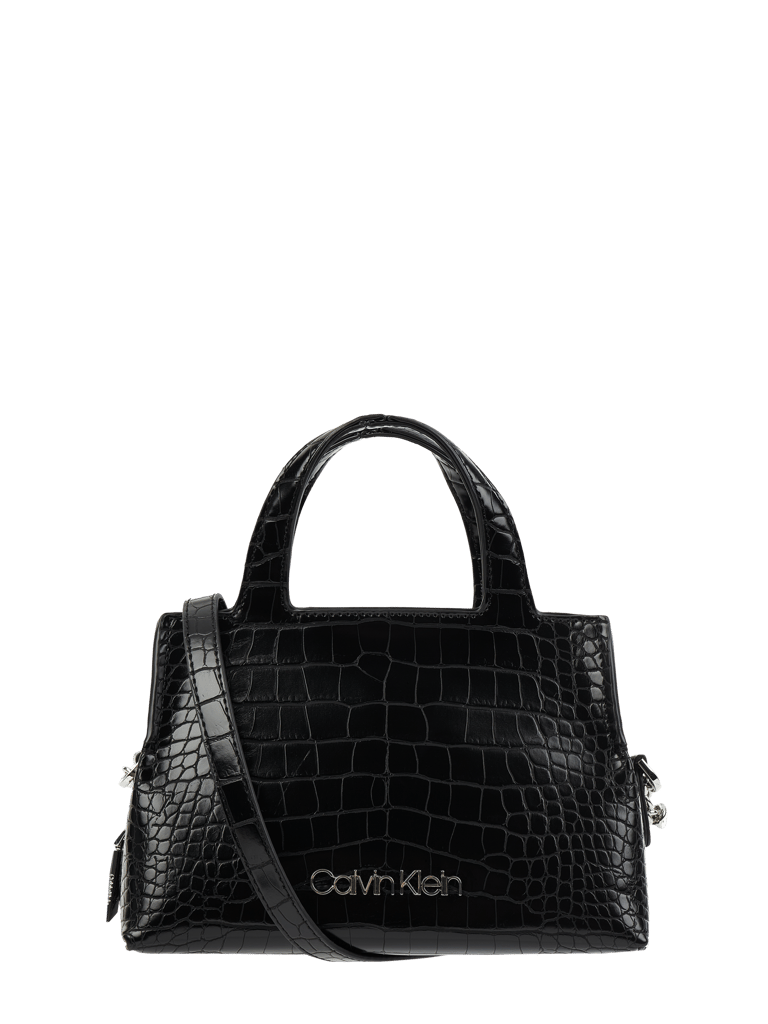 CK Calvin Klein Handtasche in Kroko-Optik (black) online kaufen