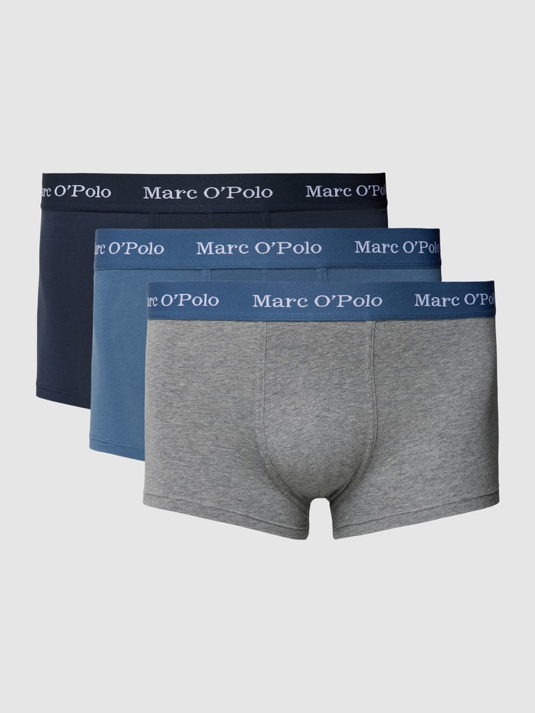 Marc O'Polo Trunks in Two-Tone-Machart im 3er-Pack (rauchblau) online ...