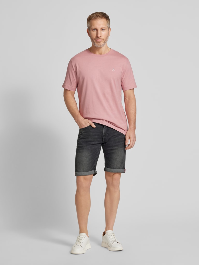 Pierre Cardin Korte jeans in 5-pocketmodel, model 'Lyon' in antraciet ...