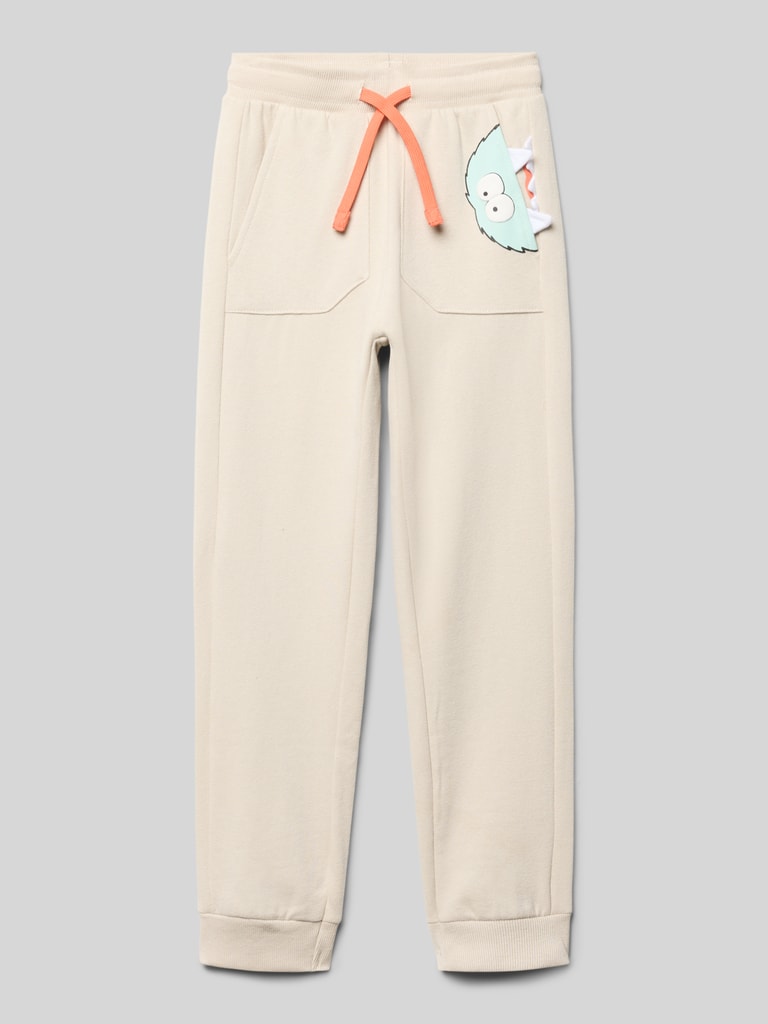 Blue Seven Regular Fit Sweatpants mit Pattentaschen (sand) online kaufen