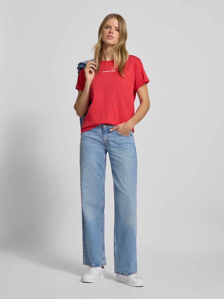 Levi's® Wide leg jeans in 5-pocketmodel in blauw online kopen | P&C