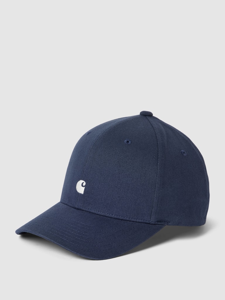 Carhartt Work In Progress Base Cap mit Label-Stitching (marine) online ...