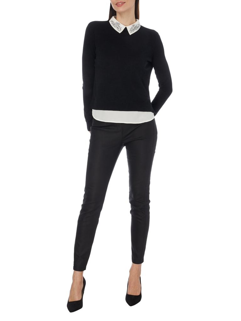 Ted Baker Pullover im Double-Layer-Look (black) online kaufen