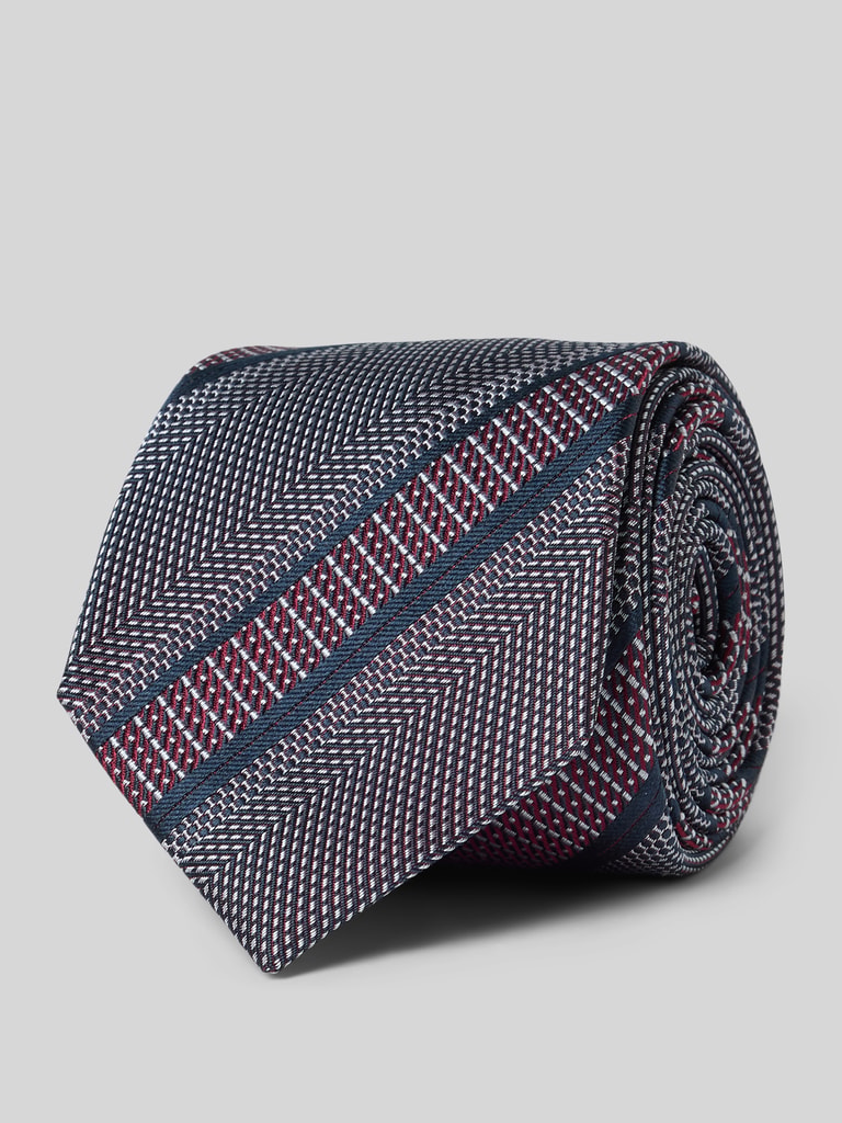 Willen Krawatte aus Seide im Allover-Look (7,5 cm) (bordeaux) online kaufen