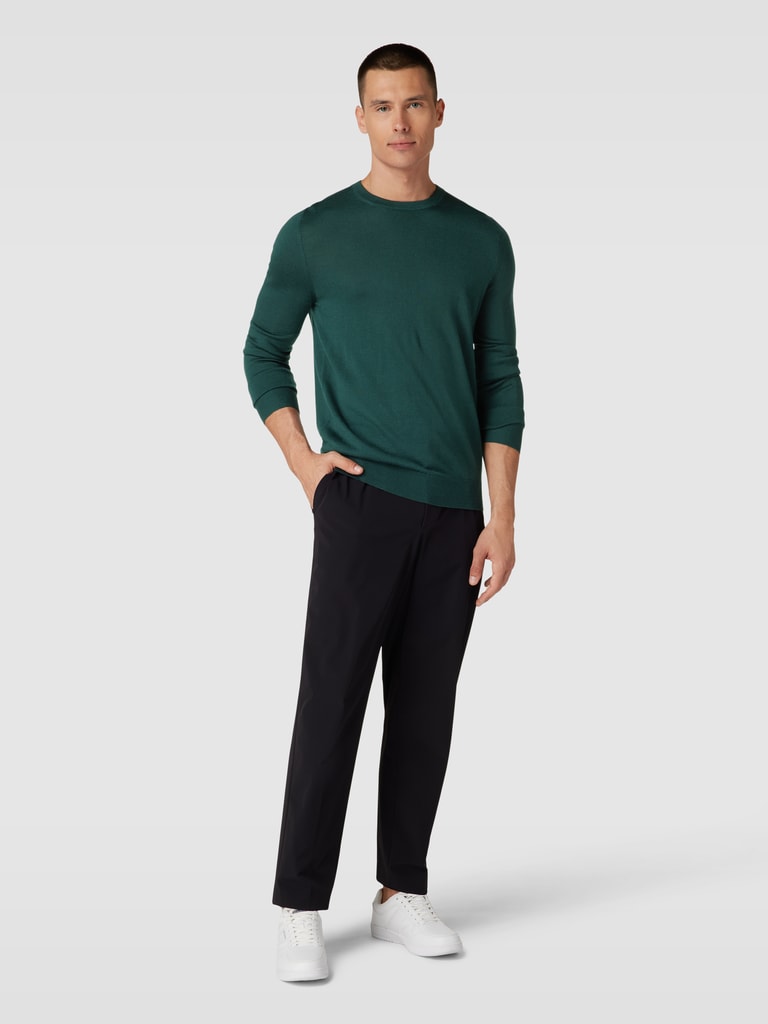 Christian Berg Men Pullover aus Woll-Mix (bottle) online kaufen