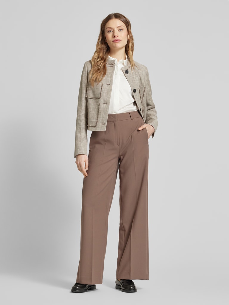 Kup online Windsor Żakiet z nakładanymi kieszeniami (beżowy melanż)