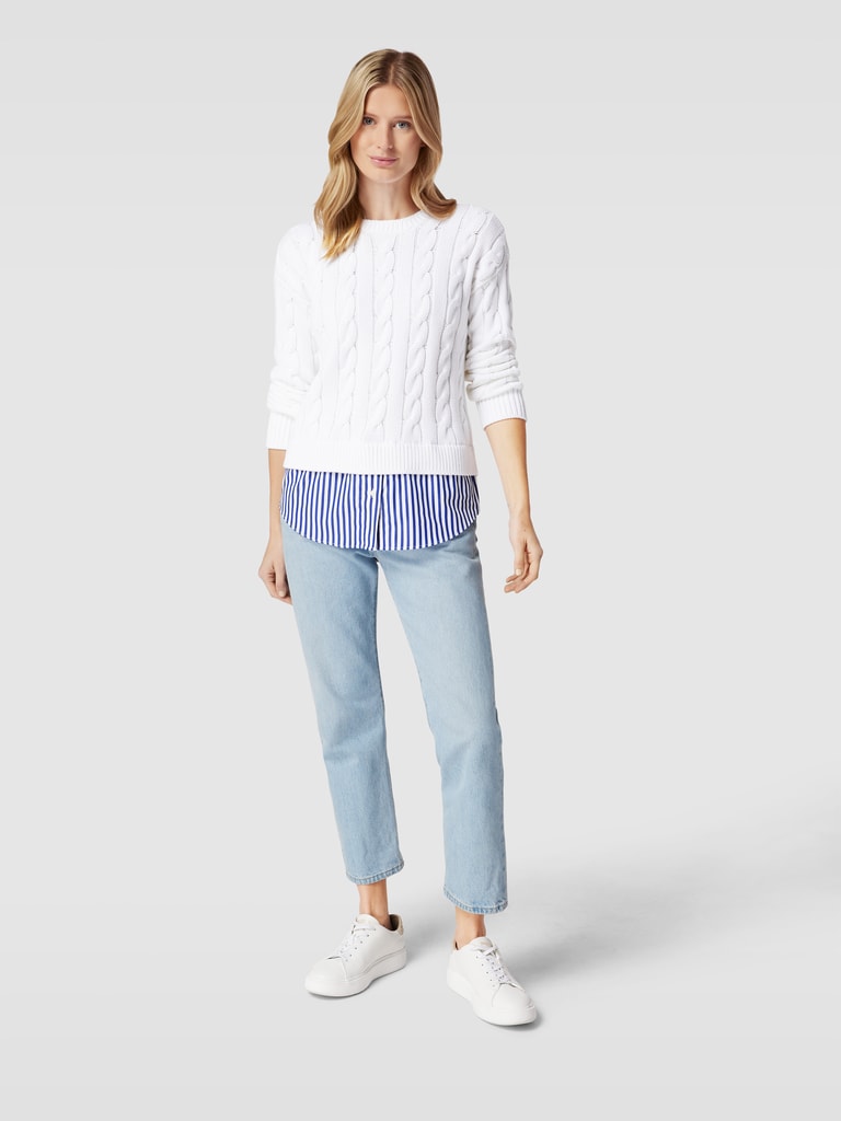 Lauren Ralph Lauren Strickpullover in Layering-Optik Modell 'VALIZA ...