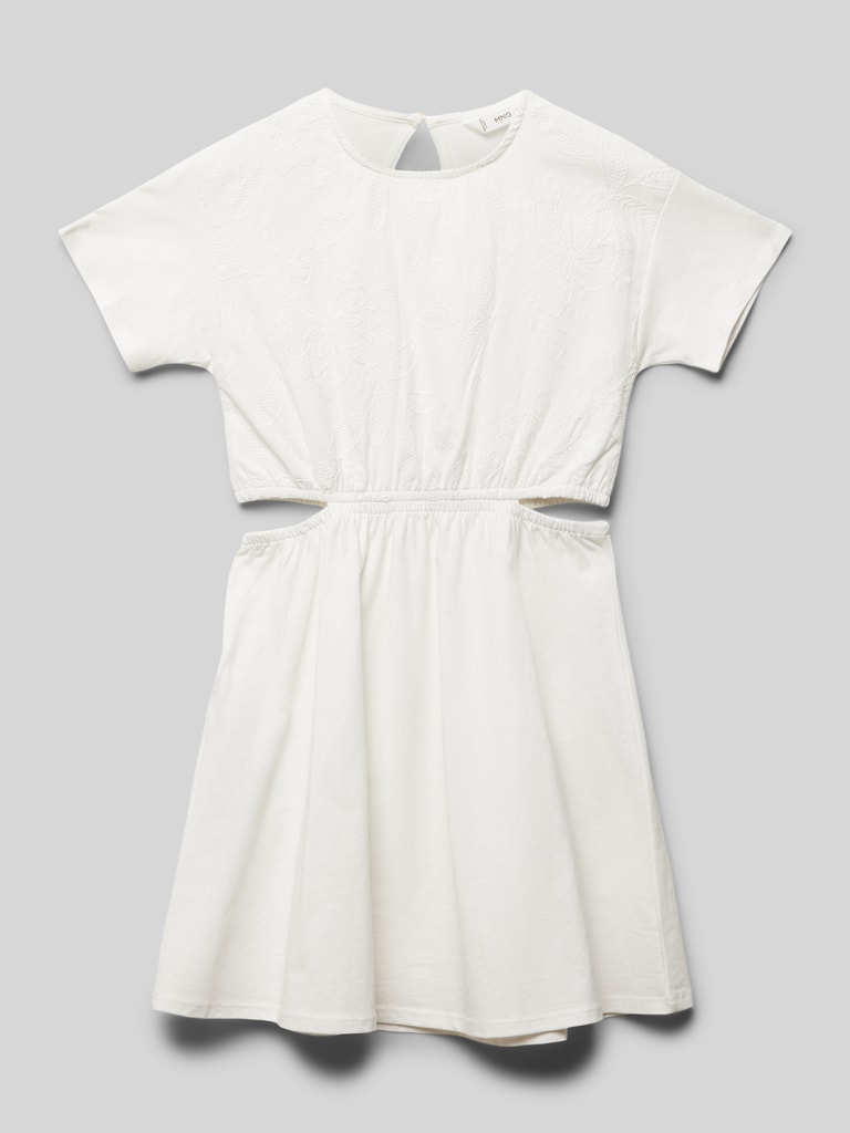 Mango Kleid mit Cut Outs Modell 'ona' (offwhite) online kaufen