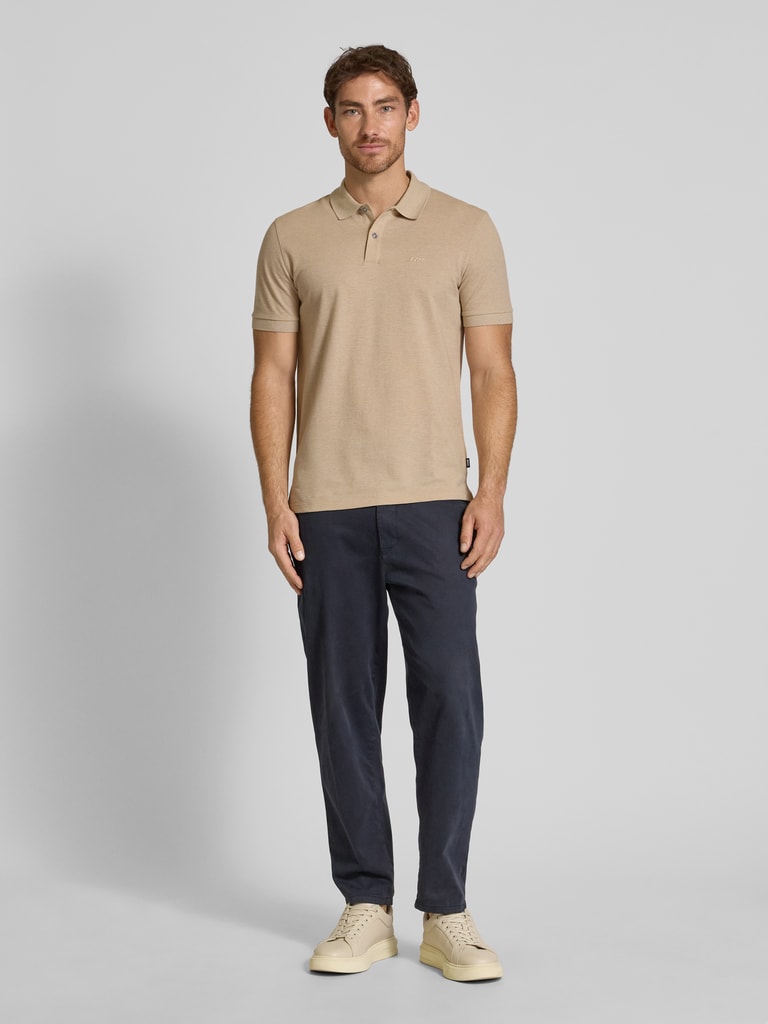 BOSS Regular Fit Poloshirt aus reiner Baumwolle Modell 'PALLAS' (sand) online kaufen